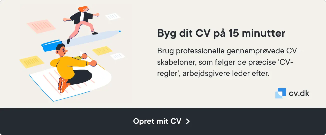 Sådan bruger du fritidsinteresser på dit CV + Eksempler